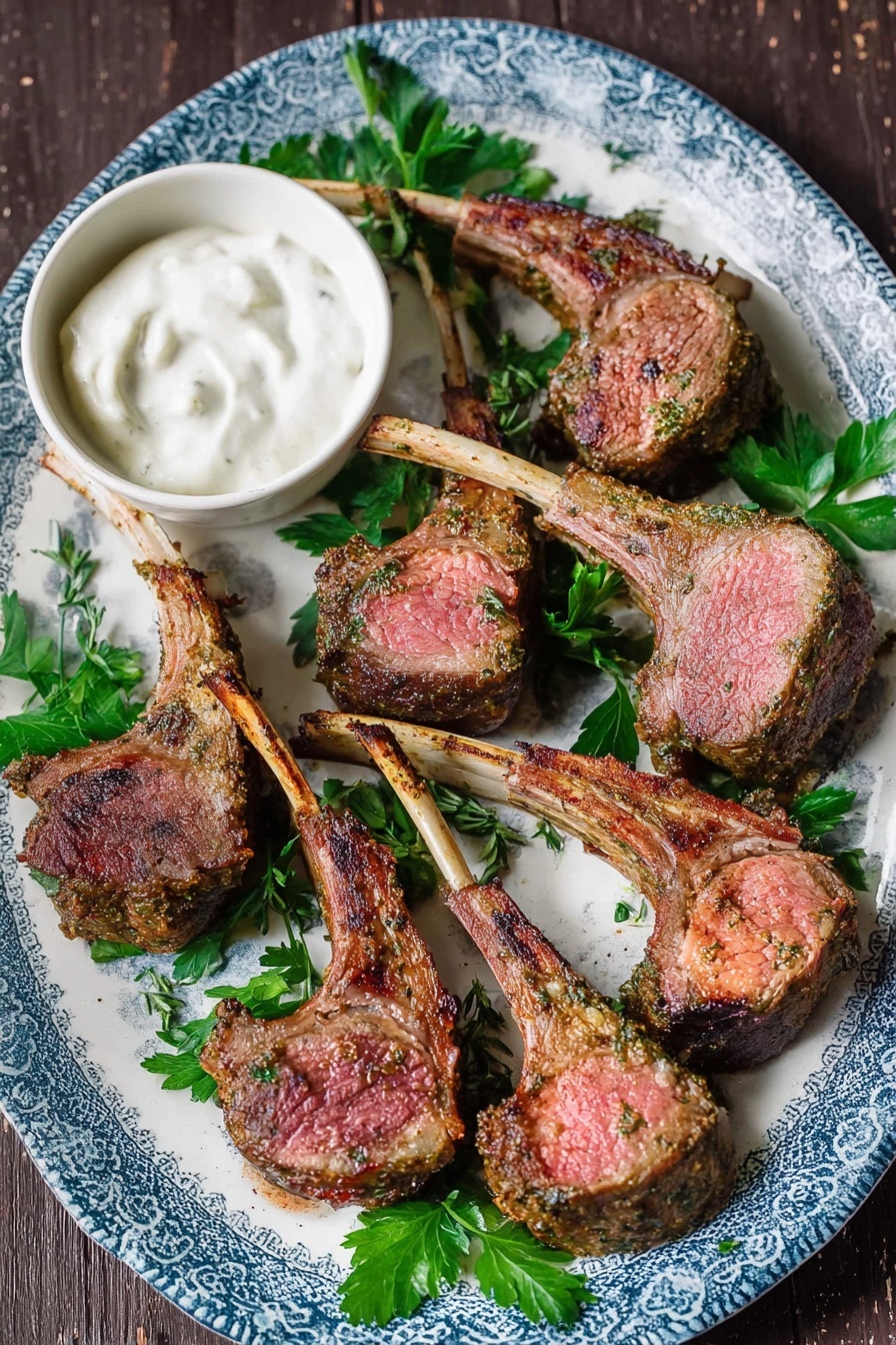 Garlic Herb Roasted Rack of Lamb – An Irresistibly Flavorful Main Dish