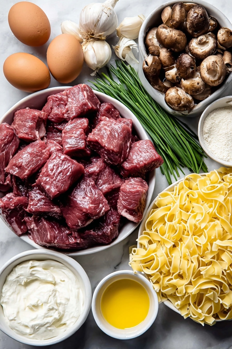 Crockpot Beef Stroganoff with Mushrooms – Cozy & Delicious