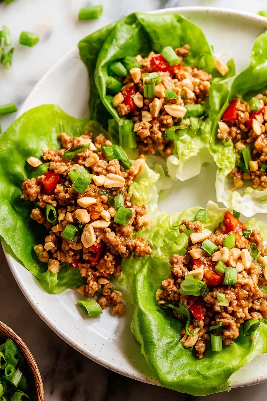 Asian Chicken Lettuce Wraps: Fresh & Flavorful Dinner Idea