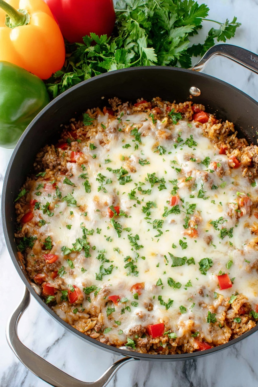 Stuffed Pepper Skillet: Quick & Flavorful Dinner Recipe