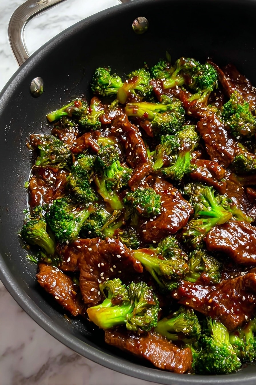 Garlic Beef Stir-Fry with Broccoli | Irresistible Chinese Dish