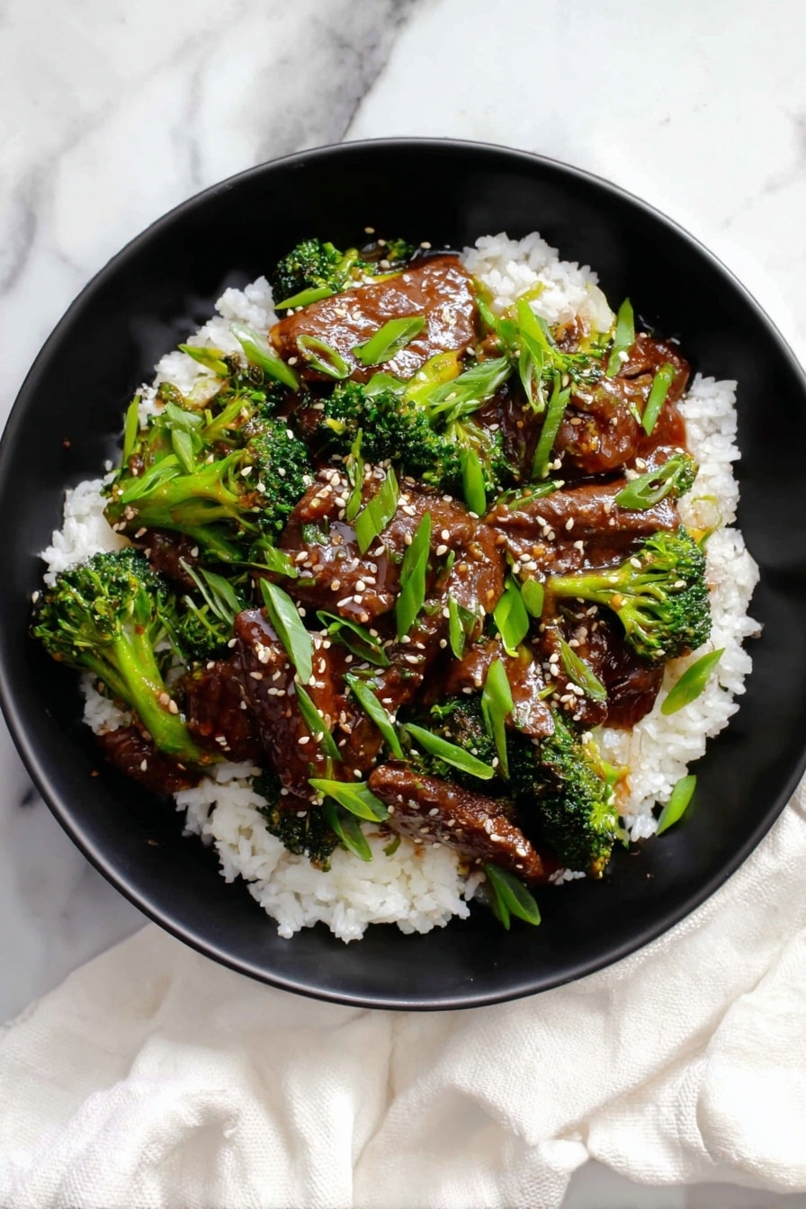 Garlic Beef Stir-Fry with Broccoli | Irresistible Chinese Dish