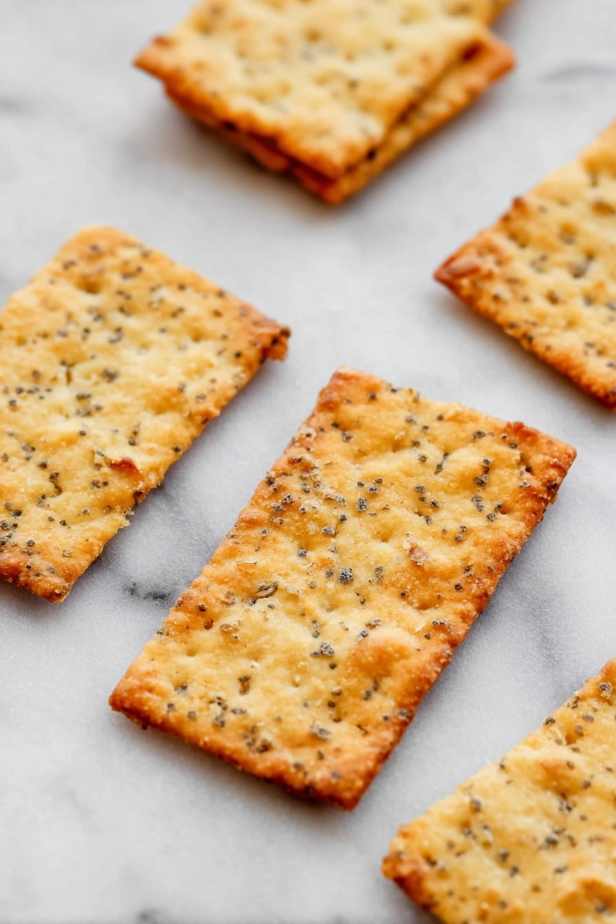 Homemade Everything Bagel Crackers – Crunchy, Flavorful Snack