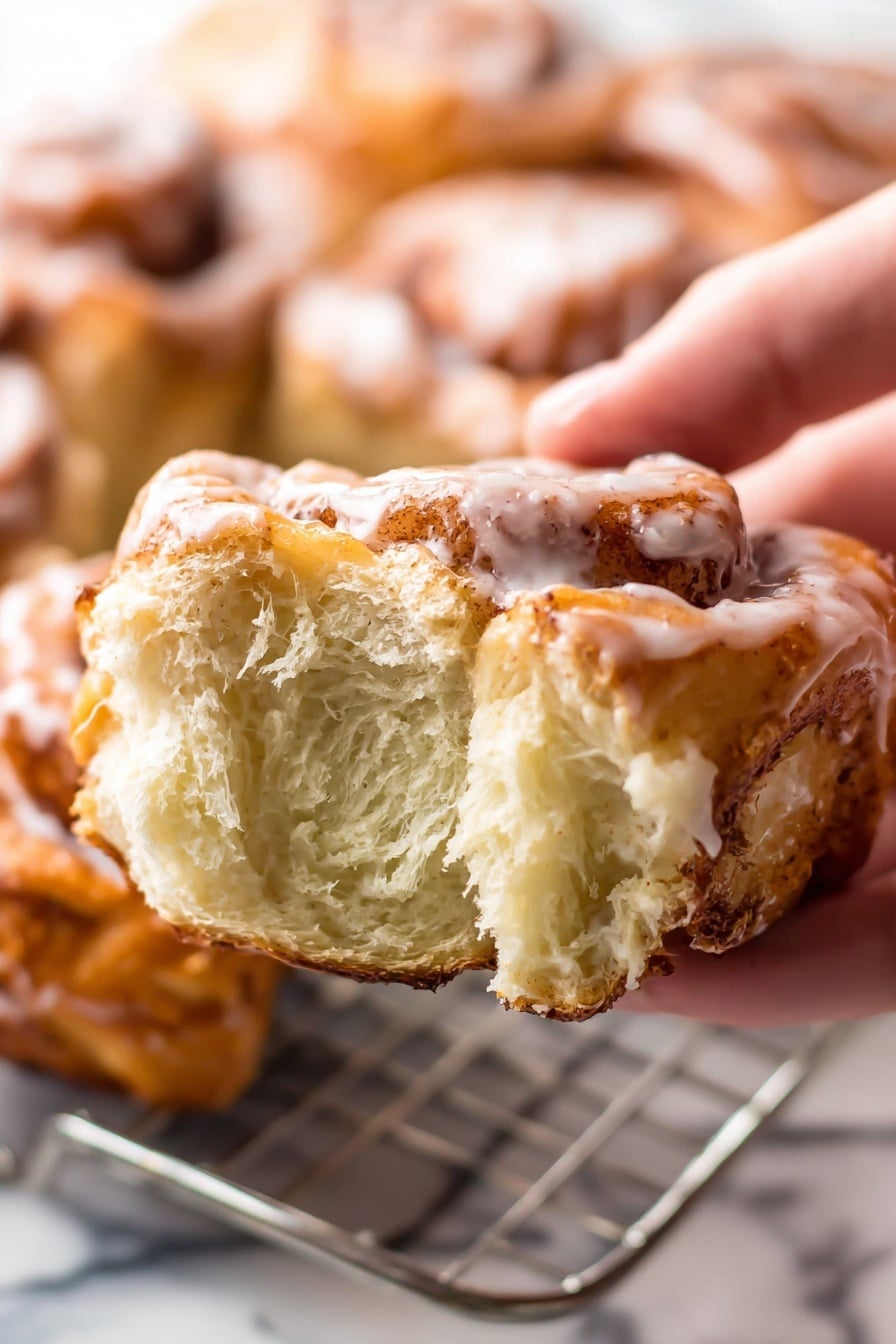 Cinnamon Bread with Icing – Irresistibly Soft & Fluffy