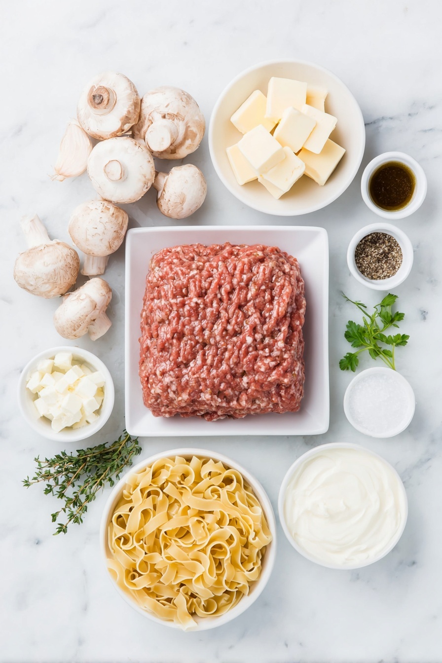 Ground Beef Stroganoff: Quick & Creamy One-Pot Dinner