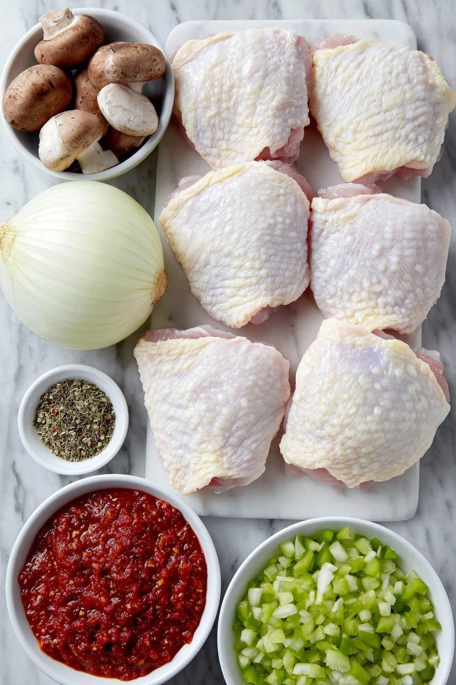 Slow Cooker Chicken Cacciatore: Cozy & Flavorful Italian Dinner